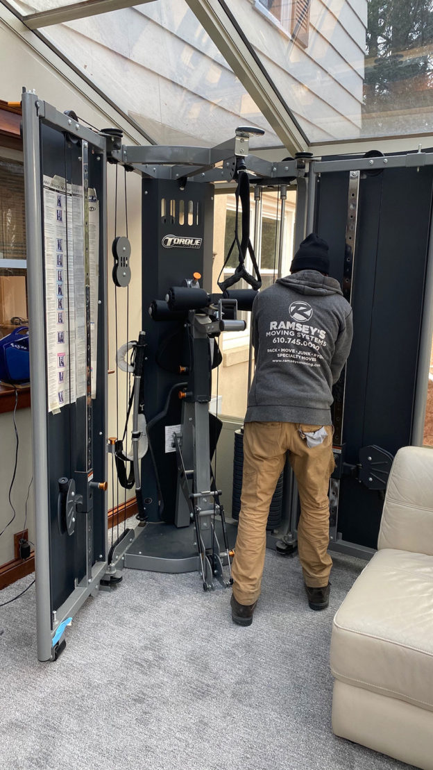 Fitness Equipment Movers in Delaware County | Ramsey's Moving Systems